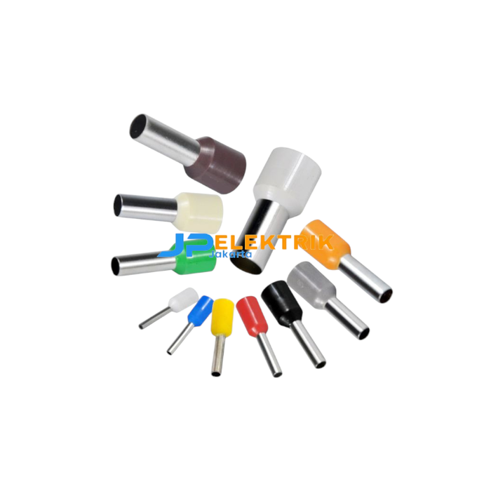 Jual Skun Kabel Ferrules 1.5 mm E 1508 Skun Ferules Isolasi Merah ...