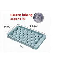 Jual Cetakan Es Batu Bulat 33Lubang JUMBO / Cetakan Jelly Ball 33Lubang ...