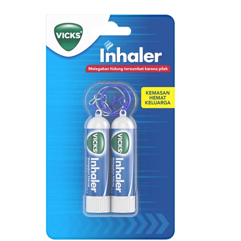 Vicks Inhaler Pelega Hidung Tersumbat Twinpack 2 x 0.5 ml - Shop ...