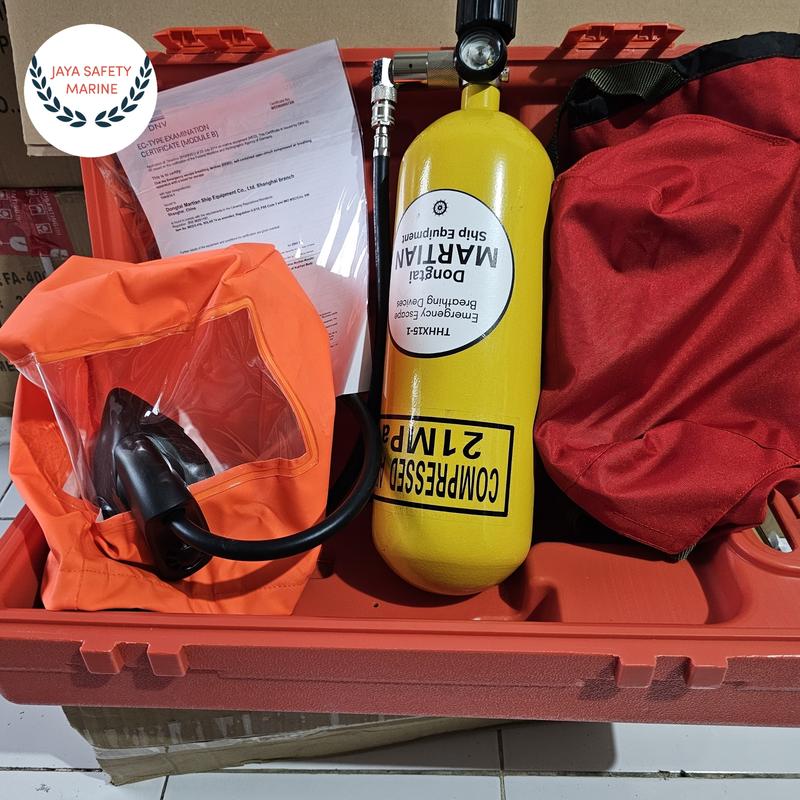 EEBD EMERGENCY ESCAPE BREATHING DEVICE 15M OKSIGEN KAPAL / E.E.B.D ...