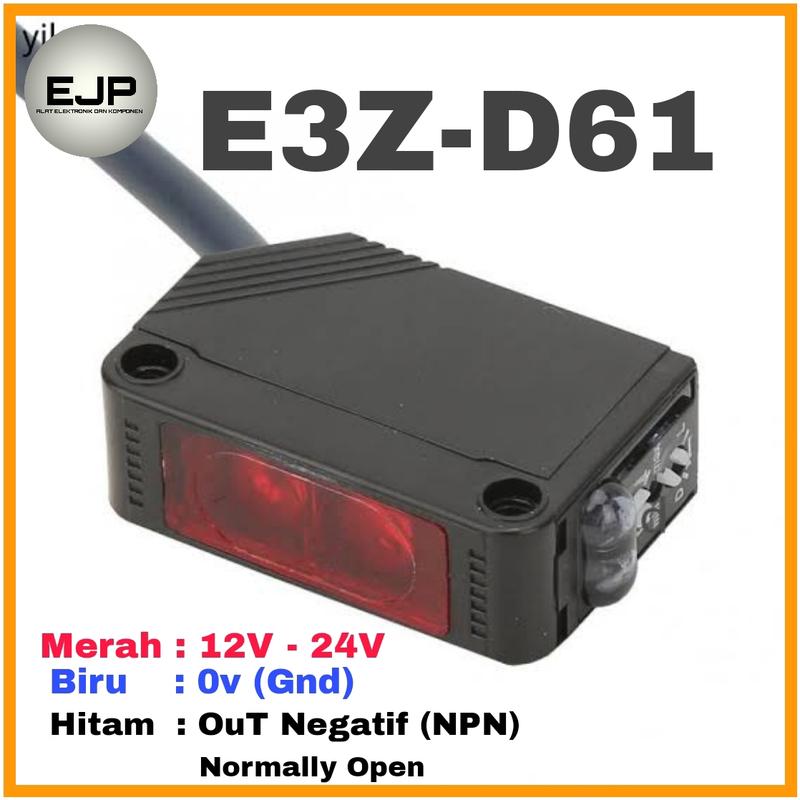 photo sensor NPN E3Z D61 kertas kayu kaleng besi - Shop | Tokopedia