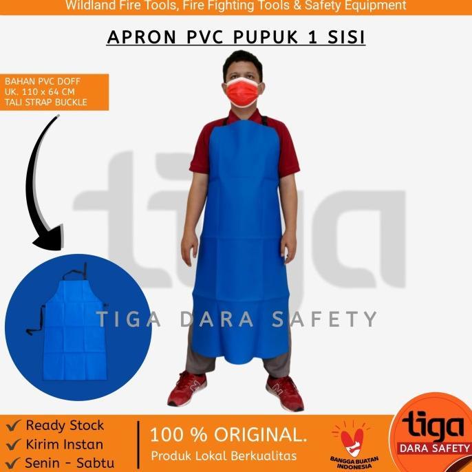 Jual Apron Atau Celemek Pvc Anti Air, Anti Minyak Dan Kimia 110 Cm X 64 ...