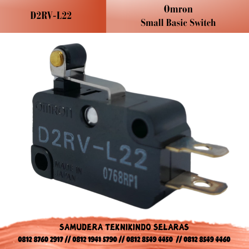 Jual Omron D2RV-L22 Small Basic Switch - Kota Semarang - Samudera ...