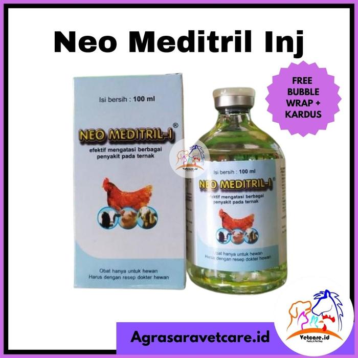 Jual Neo Meditril Inj 100 ml Medion - Obat Injeksi Obat Suntik Untuk ...