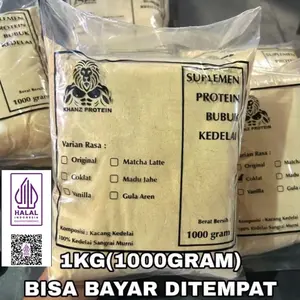 WHEY PROTEIN SUSU BUBUK KEDELAI CASEIN MURNI 100% (1000GRAM) - Shop ...
