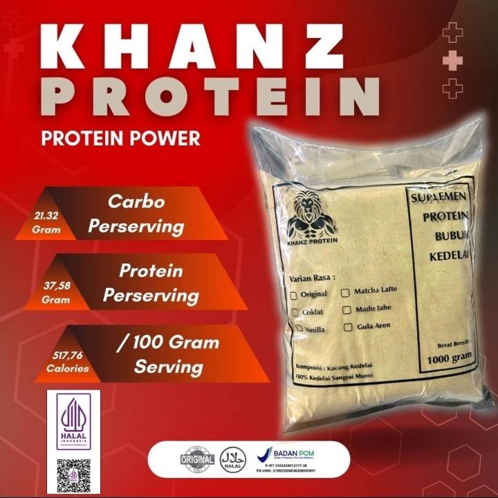 WHEY PROTEIN SUSU BUBUK KEDELAI CASEIN MURNI 100% (1000GRAM) - Shop ...