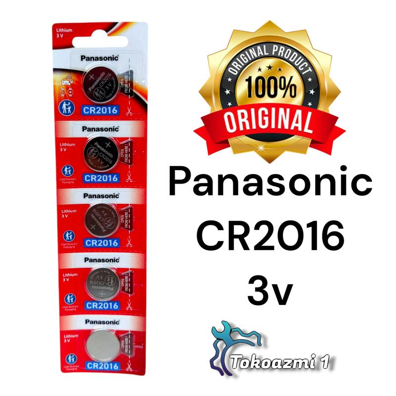 Baterai CR2016 Panasonic Original Battery Lithium 3v CR 2016 - Shop ...