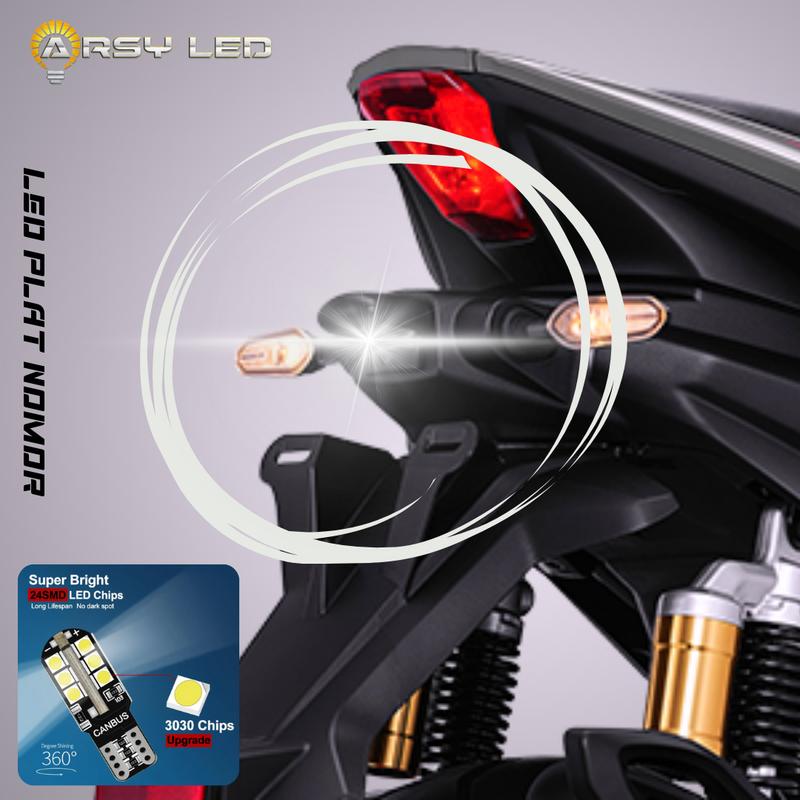 ARSYLED Lampu LED Plat Nomor Motor Beat Vario Nmax Aerox Matic - Shop ...