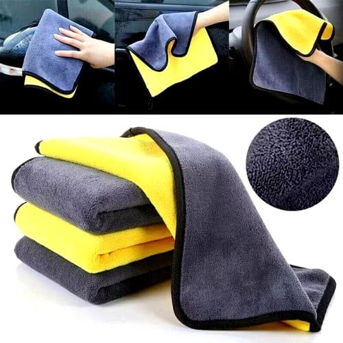 Kain Lap Microfiber Premium 30x30 Handuk Mini 2 Sisi Lembut Serbaguna ...