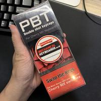 Jual Tai-Hao/Tai Hao Black Red Dark Blood PBT Doubleshot Keycaps OEM ...