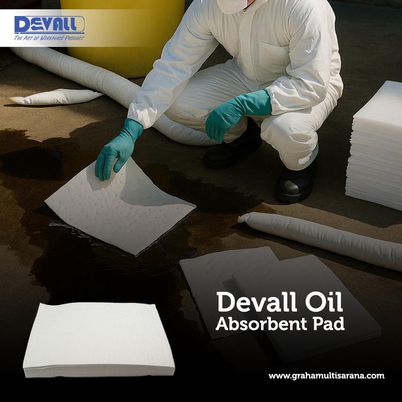 Lap Penyerap Devall Oil Spill Absorbent PAD 16" X 20" - Shop | Tokopedia