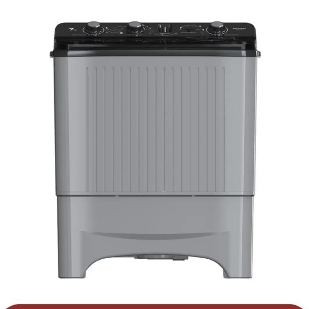 (AMPLOP BON) MESIN CUCI POLYTRON PWM 7081 PRIMADONA GIANT SERIES 7KG 2 ...