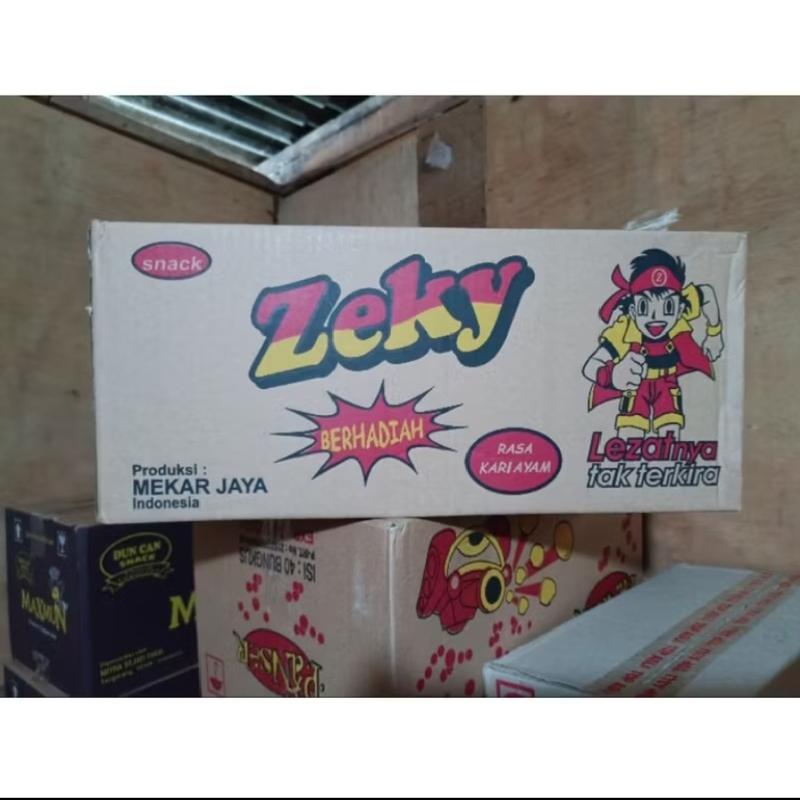 snack berhadiah zeky 1dus (isi 40pcs)BISA MIX PANSER/MAXMUN - Shop ...