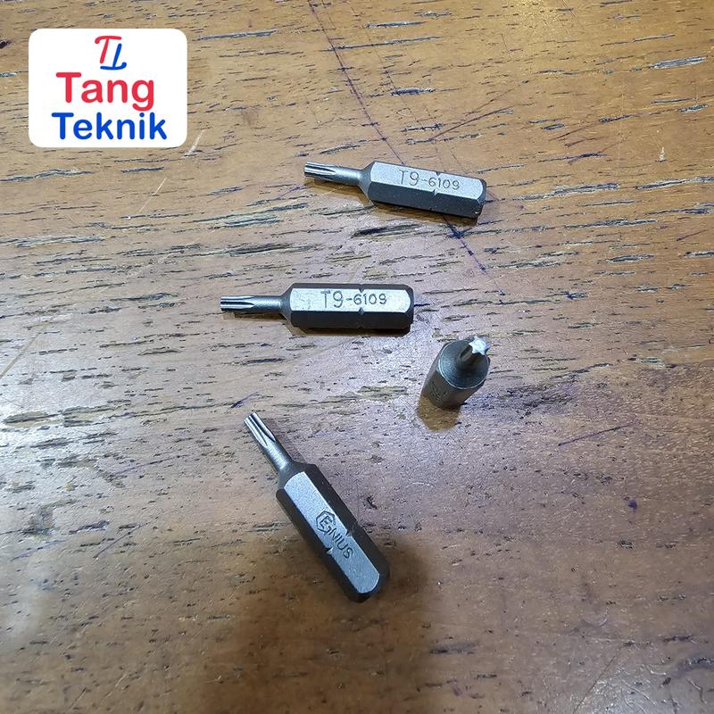 Genius tools mata bit / star screwdriver bit T9 x 30 mm 6109 - Shop ...