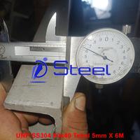 Jual UNP SS304 80x40 Tbl 5mm X 6M | Kanal U Stainless 304 80 x 40 ...