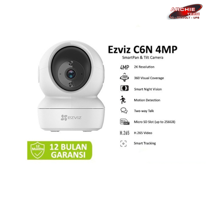 Jual EZVIZ C6N 1080P WI-FI WIRELESS CAMERA CCTV Smart IP - C6N 2MP ...