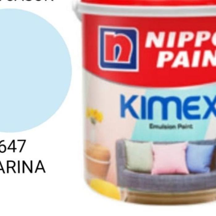 Jual cat kimex nippon paint 647 biru marina cat tinting nippon paint ...
