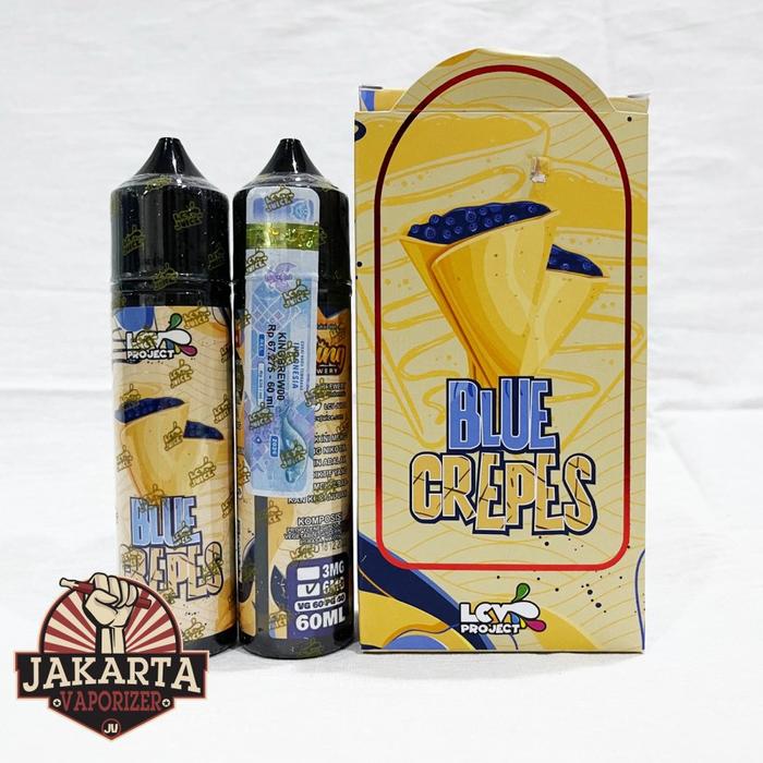Jual LCV BLUE CREPES 60ML 3MG 6MG BY LCV PROJECT - 3MG - Jakarta Utara ...