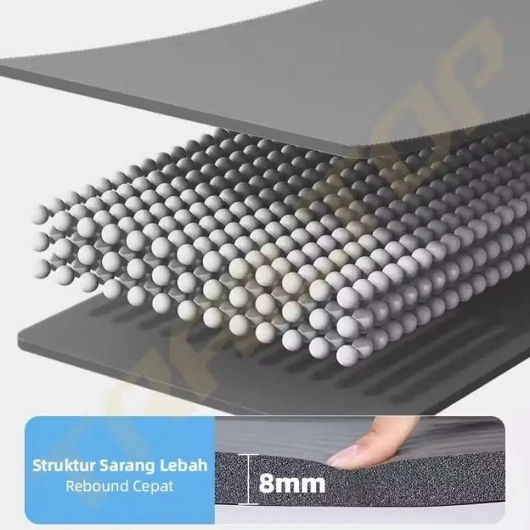 Matras Olahraga NBR Yoga Mat Matras Yoga Anti Slip Karpet Olahraga ...