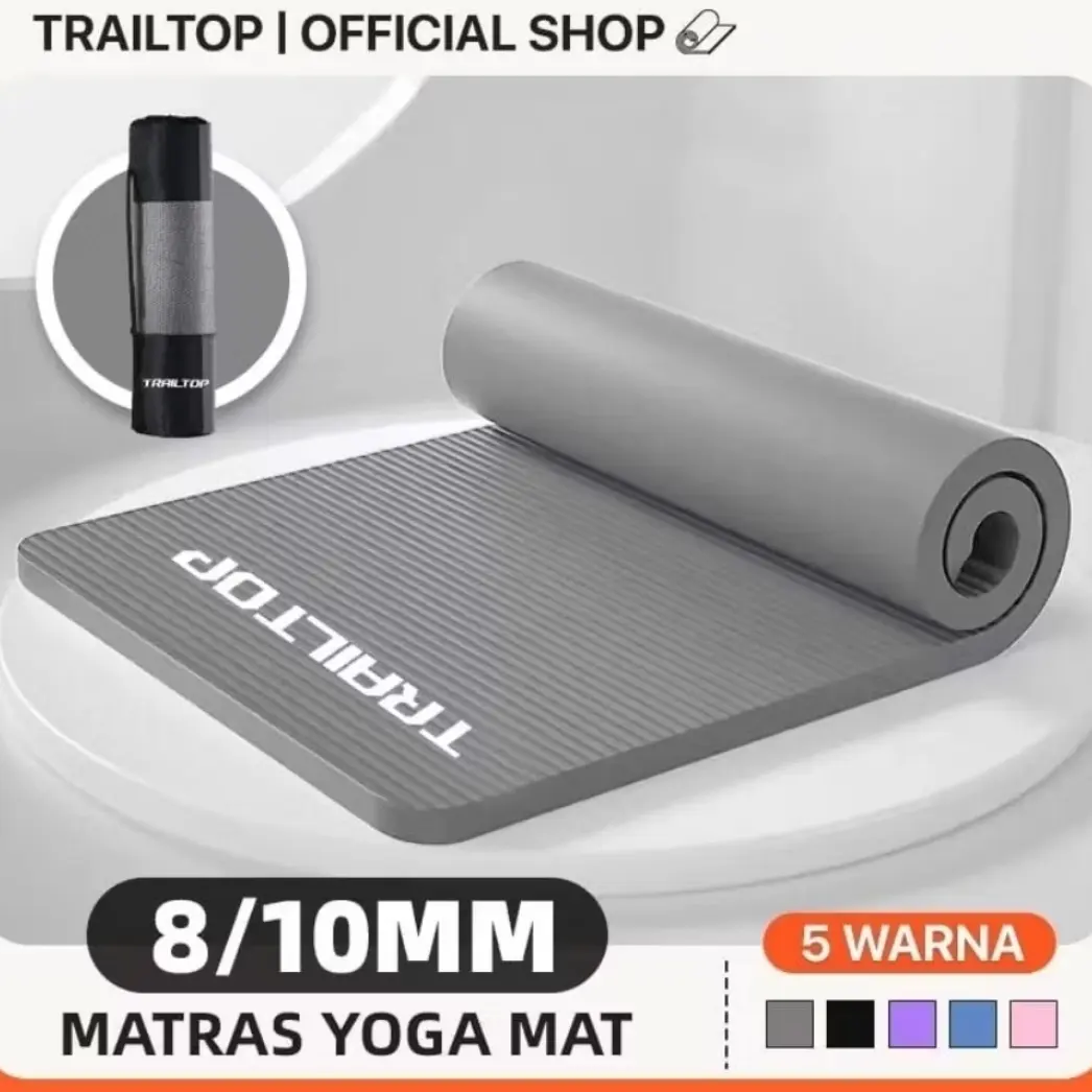 Matras Olahraga NBR Yoga Mat Matras Yoga Anti Slip Karpet Olahraga ...