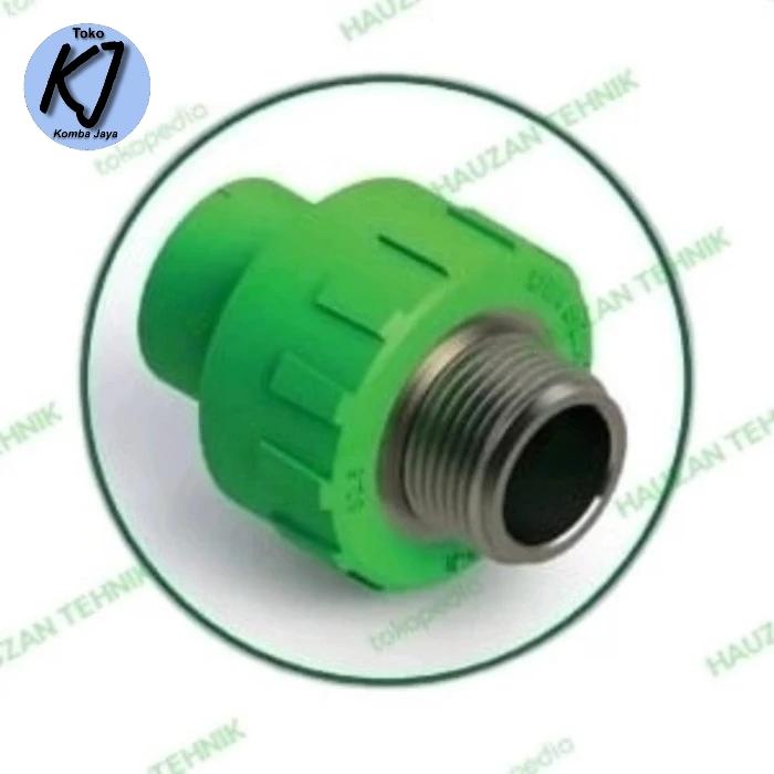 SDL 25mm×1/2 INCH PPR RUCIKA KELEN SOK DRAT LUAR 3/4"pipa × 1/2" drat ...