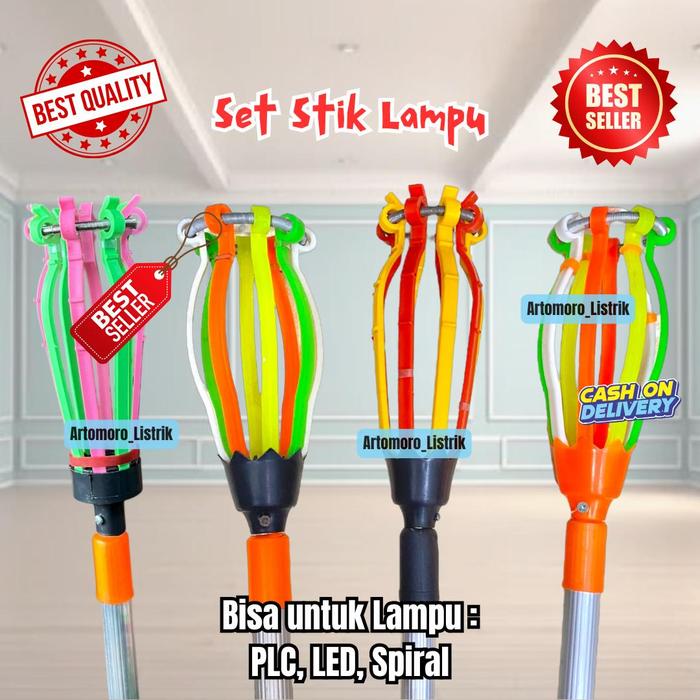 Jual Tongkat Pengganti Lampu/Stik Lampu satu sudah satu set - Kab ...