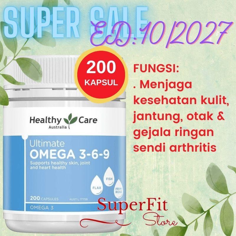 Healthy care omega 369 - 200 Kapsul - Shop | Tokopedia