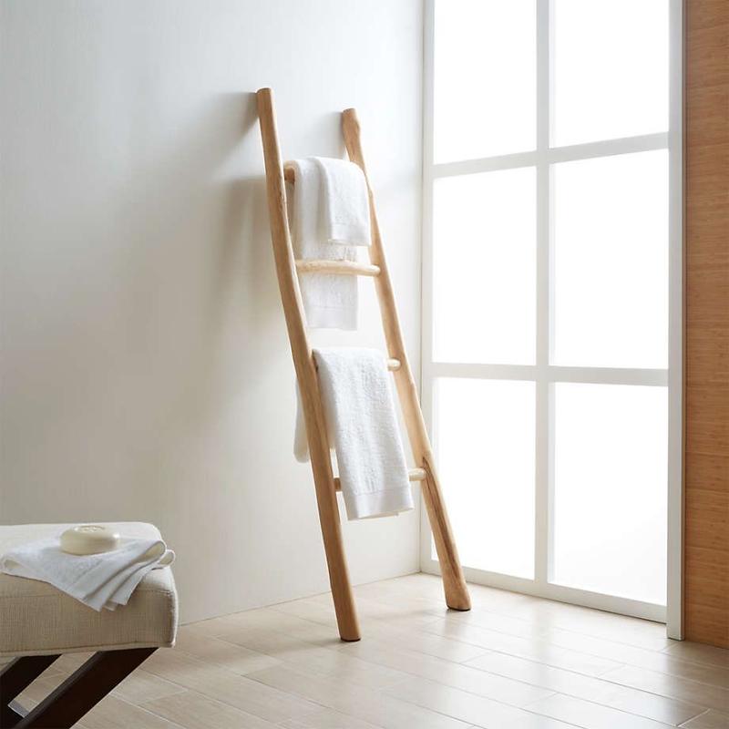 Tangga Kayu Hanger Blanket Wood Ladder Tangga Hias Minimalis - Shop ...