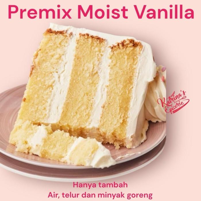 Premix Moist Vanilla Cake 500 Gram Tepung Instant - Shop | Tokopedia