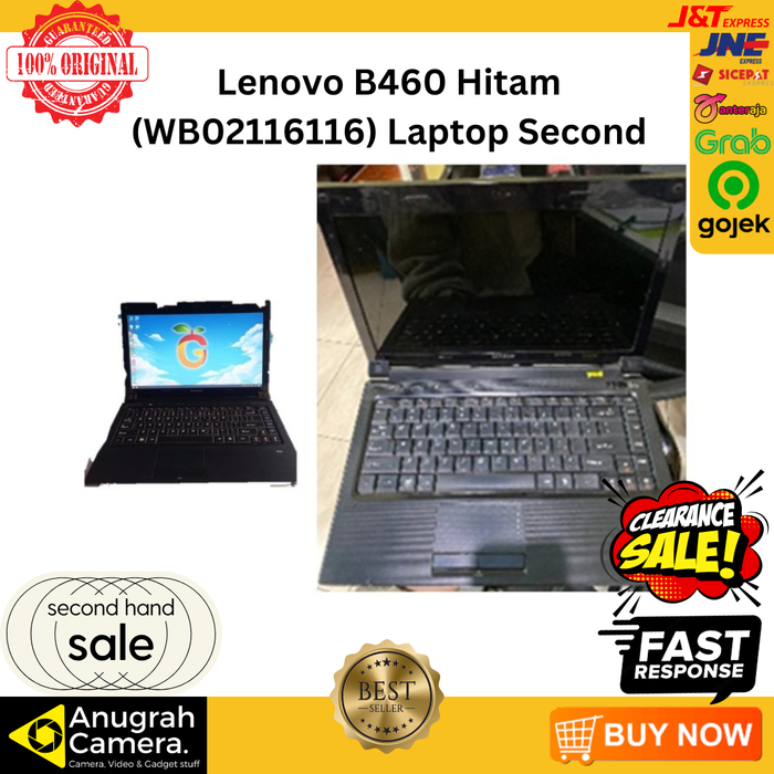 Jual Lenovo B460 Hitam (WB02116116) Laptop Second - Kota Bandung ...