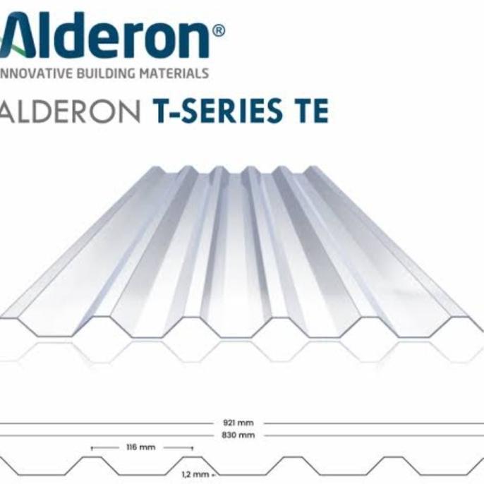 Jual Termurah atap alderon TE transparan bening clear 830 - Kota ...