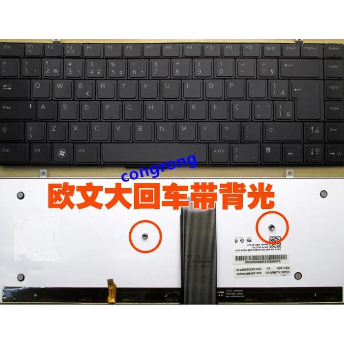 Jual For Dell Studio XPS 13 16 1340 1640 backlit keyboard NSK-DF101 ...