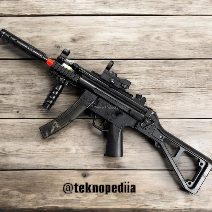 Jual mainan wgg gel blaster mp5 versi kids xyl little moon - M416 KIDS ...