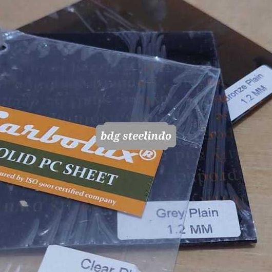 Jual Solarflat CARBOLUX Flat Polycarbonate 1.2 mm Atap Kanopi Clear 1.2mm Polikarbonat - Kota ...