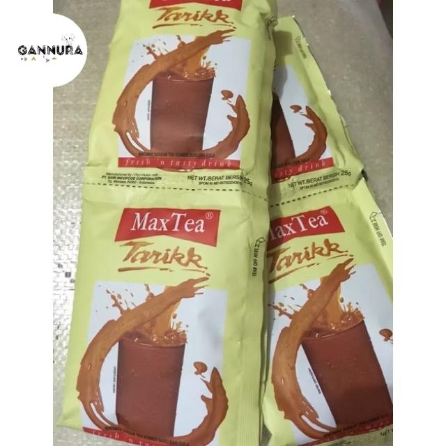 Max Tea teh tarik 25gr sachet renceng isi 10 - Shop | Tokopedia