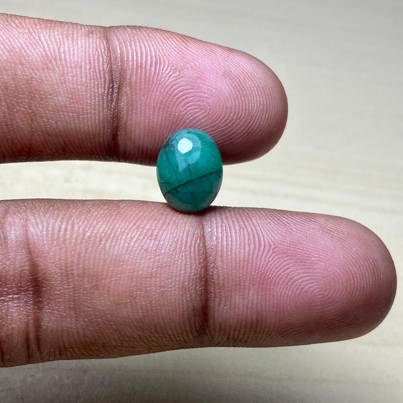 Zamrud Natural Emerald Beryl Asli Zamrud Cabochon jamrud - Shop | Tokopedia