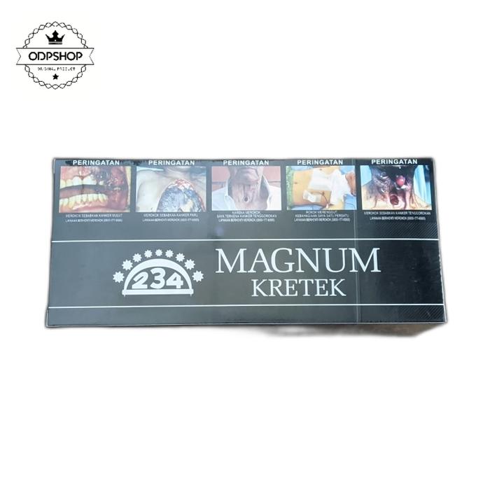 Jual Rokok Dji Sam Soe 234 Magnum Hitam Kretek Isi 12 batang - 1 slop ...