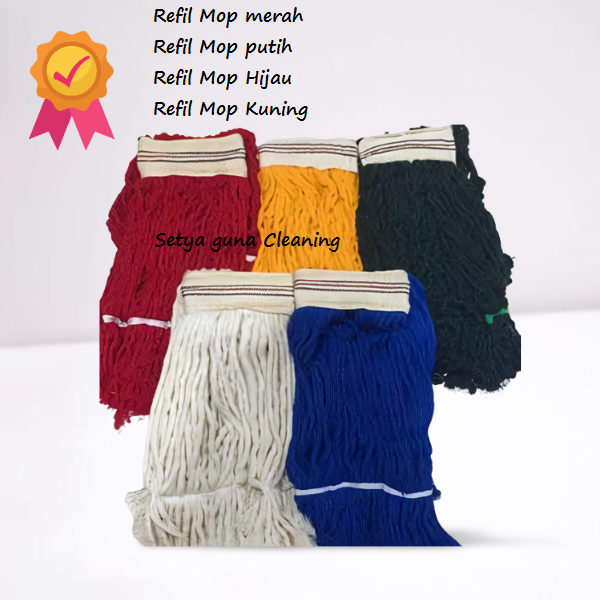 Jual Mop Super Coating Panjang KW1 / refill mop - Biru - Jakarta Timur ...