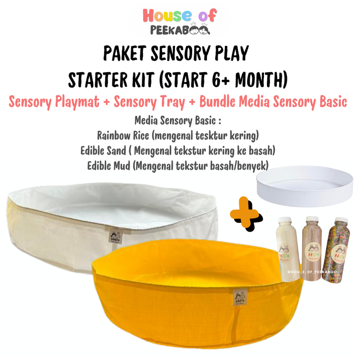 Jual House of Peekaboo - Paket Sensory Play Bayi 6 Bulan - Paket ...