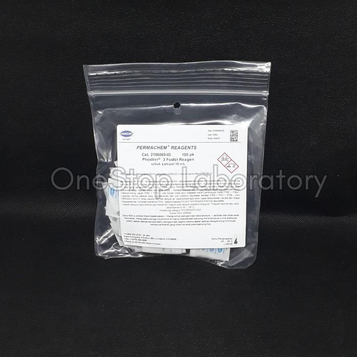 Jual HACH 2106069 PhosVer 3 Phosphate Reagent 10 mL pk/100 21060-69 ...