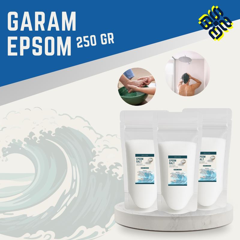 Epsom Salt Garam Inggris Garam Epsom 250 gr / Magnesium Sulfat - Shop ...