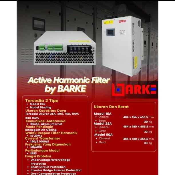 Jual Barke - Active Harmonic Filter/Modul Filter Harmonic/BRK-APF ...