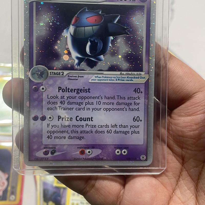 Kartu Pokemon Gengar EX Fire Red & Leaf Green - Shop | Tokopedia