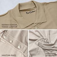 Jual ENCOTON Kaos Kerah Polo JUMBO UNGU TUA Premium Tangan Lengan ...