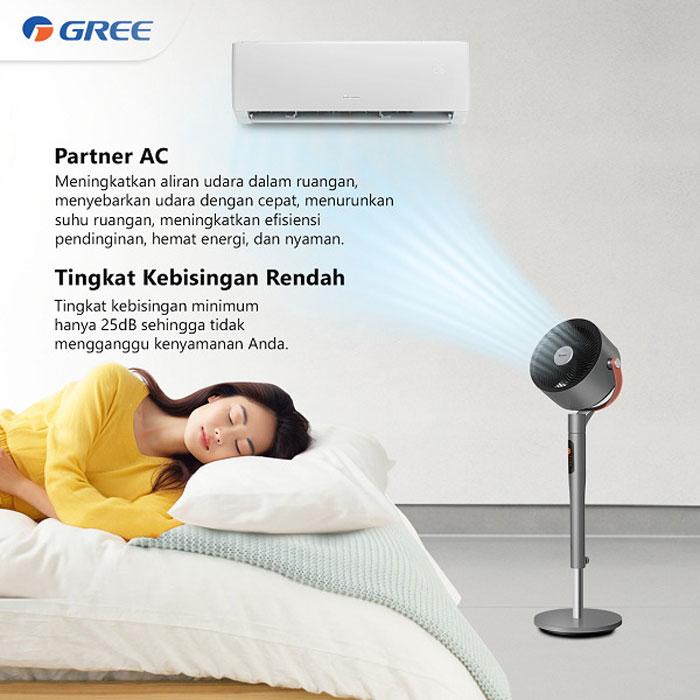 GREE - Air Circulation Fan - Swing Otomatis - Dilengkapi Ion Plasma ...