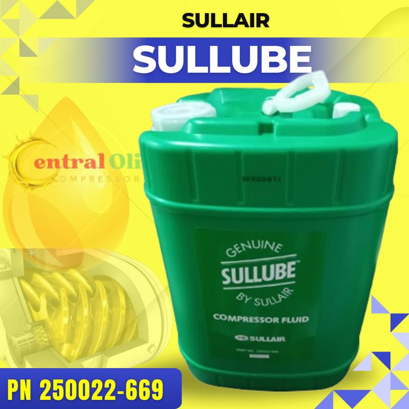 Oli Kompresor Sullube PN 250022-669 Sullair Rotary Compresso - Shop ...