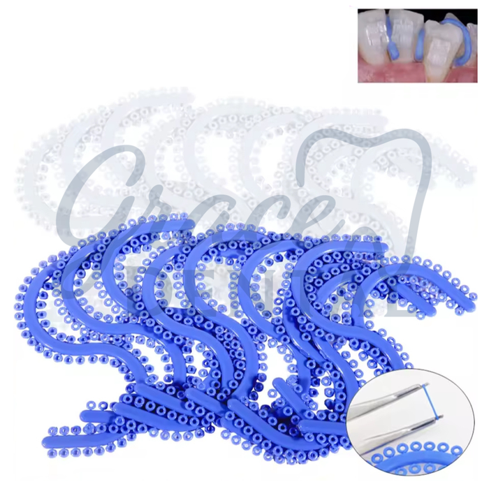 Jual Elastic Separator Molar Band Dental Ring Ortho Type S Karet Behel ...