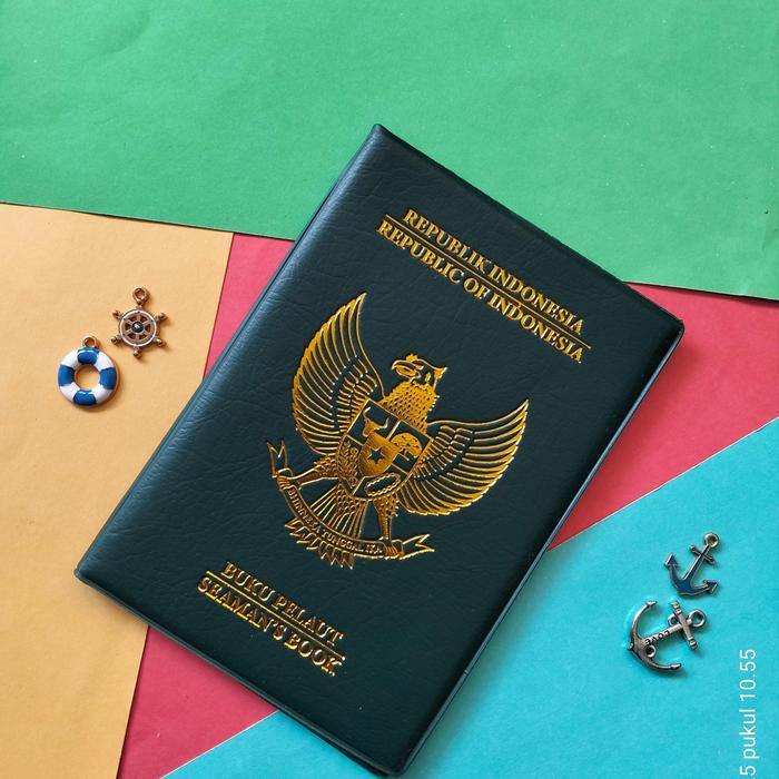 Jual Cover Sampul Buku Pelaut Original PREMIUM Sampul Hard Cover Sampul ...
