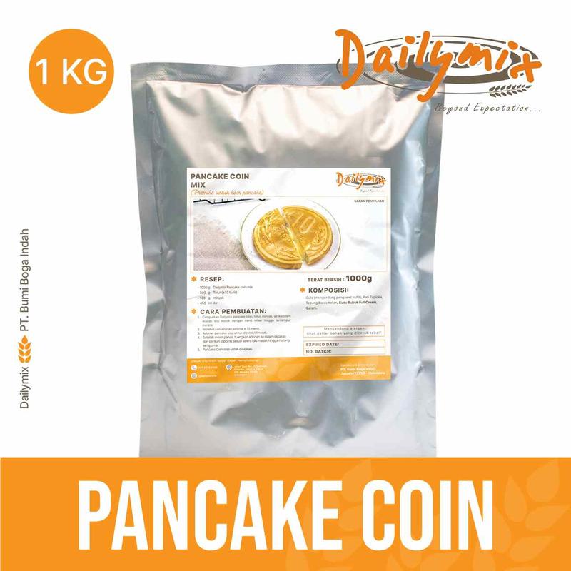 Dailymix Pancake Coin / Kue Koin / Korean Coin Pancake - Shop | Tokopedia