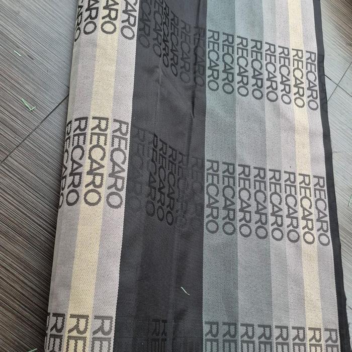 Jual Bahan Fabric Kain Jok Racing Recaro Gradasi Hitam Abu IMPORT ...